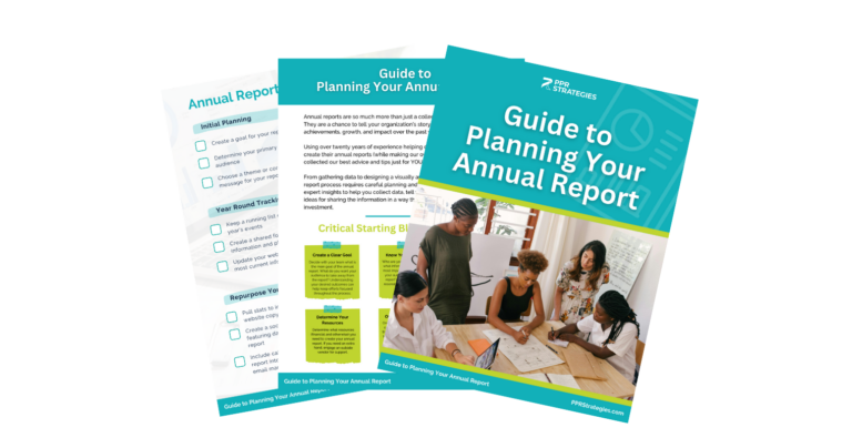 Guide to Planning Your Annual Report - PPR Strategies